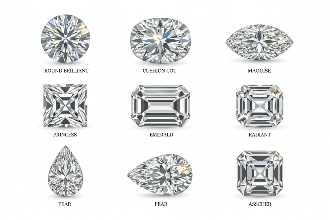 Which Diamond Shape Is Right for You? UK Guide to Cuts