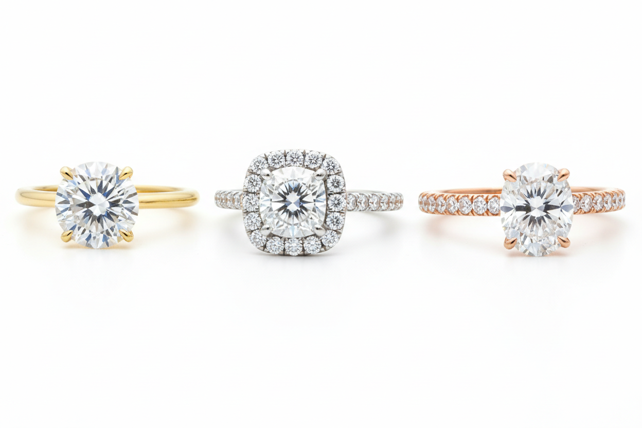 Lab‑Grown Diamond Ring Prices in 9ct Gold| A UK Guide