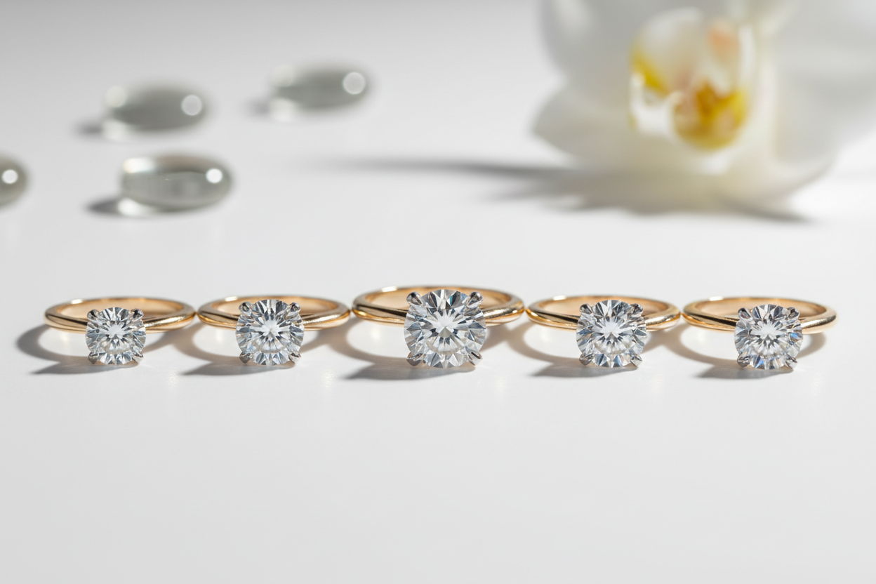 18K Natural Diamond Ring Price Guide (UK)